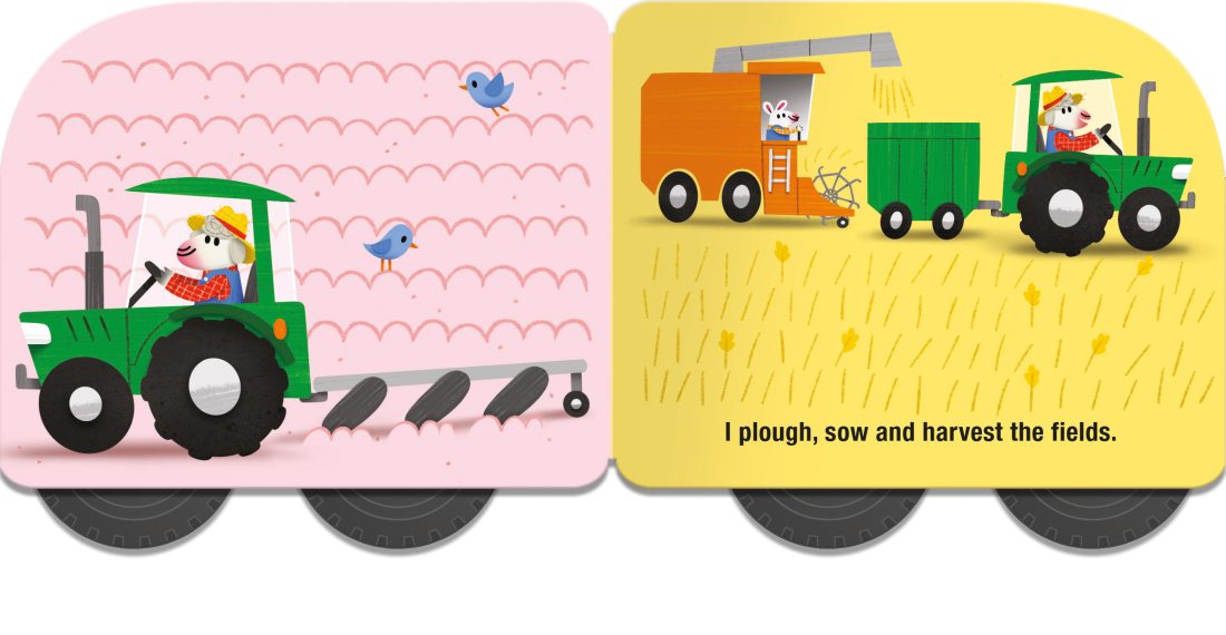 Speedy Wheels: Tractor – Fun Farm Vehicle Board Book for Toddlers ...