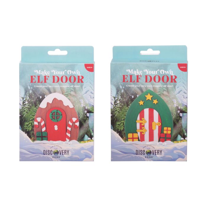 Make Your Own Elf Door Kit | Christmas Elf Activity | Discovery Zone ...