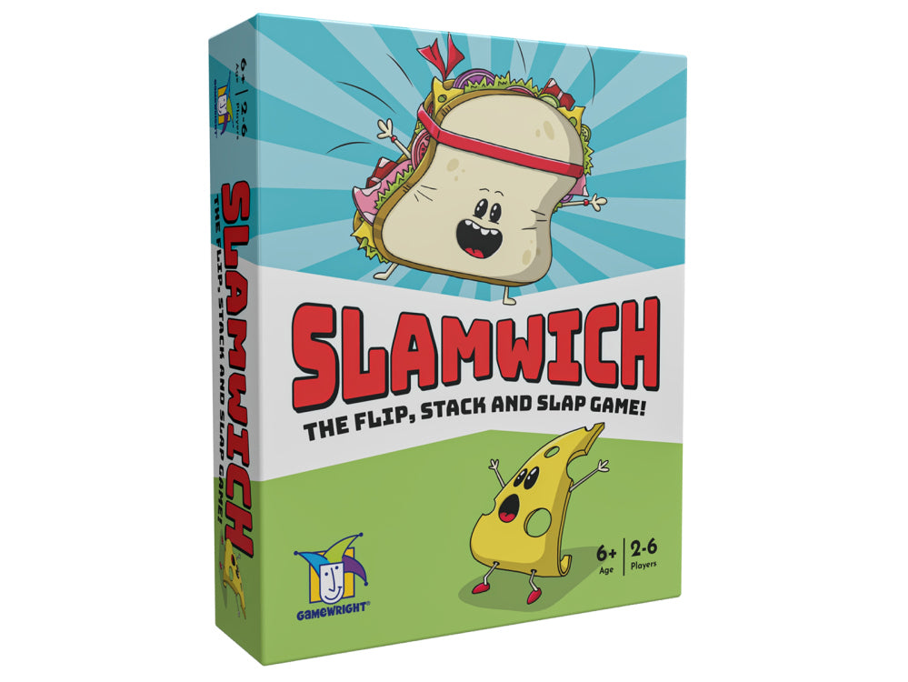 Slamwich, a Fast-Flipping Card Game Gamewright Family Card Game – Plato ...