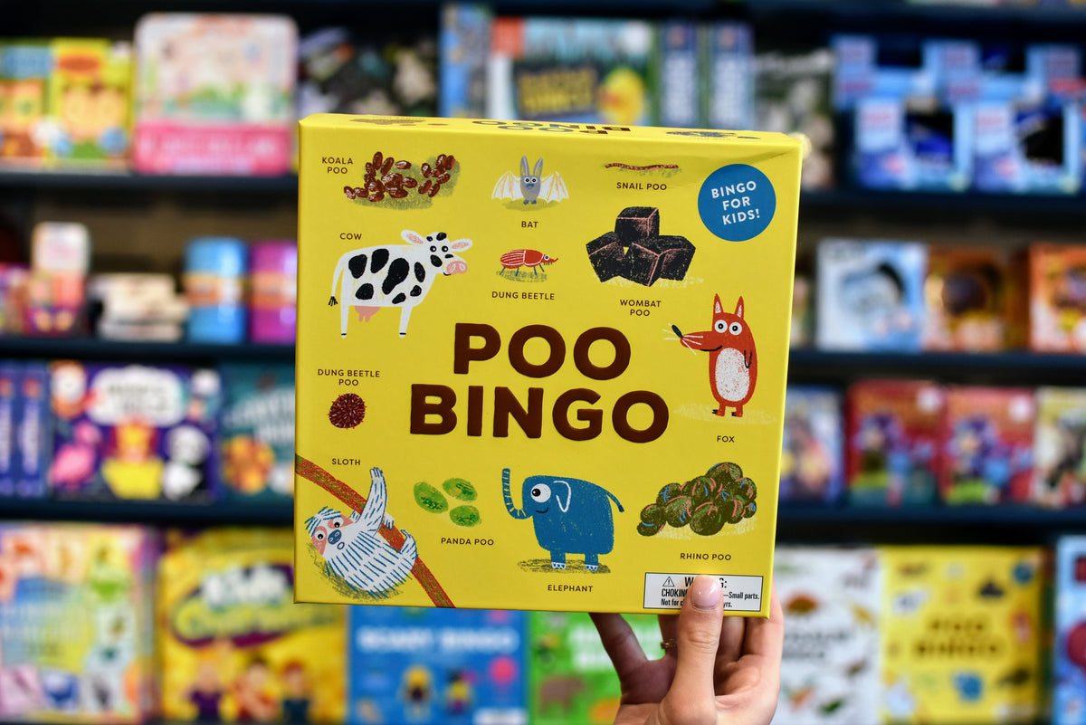 Bingo Board Game Poo – Plato's Wonder. Create. Discover
