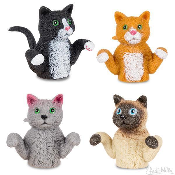 Finger Puppet Cats Assorted – Plato's Wonder. Create. Discover