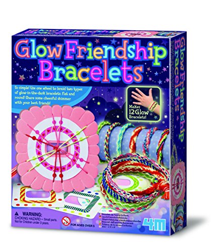 4M Creative Craft Glow in the Dark Friendship Bracelets – Plato's ...