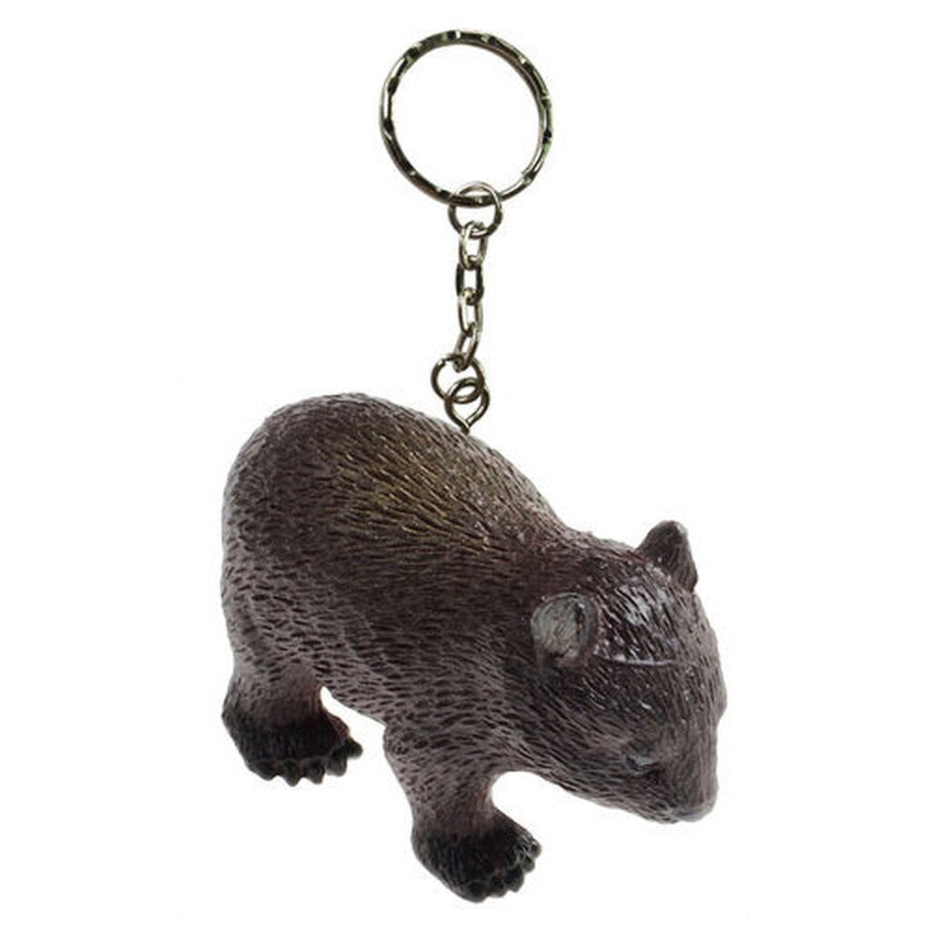 Keyring Wombat Figurine – Plato's Wonder. Create. Discover
