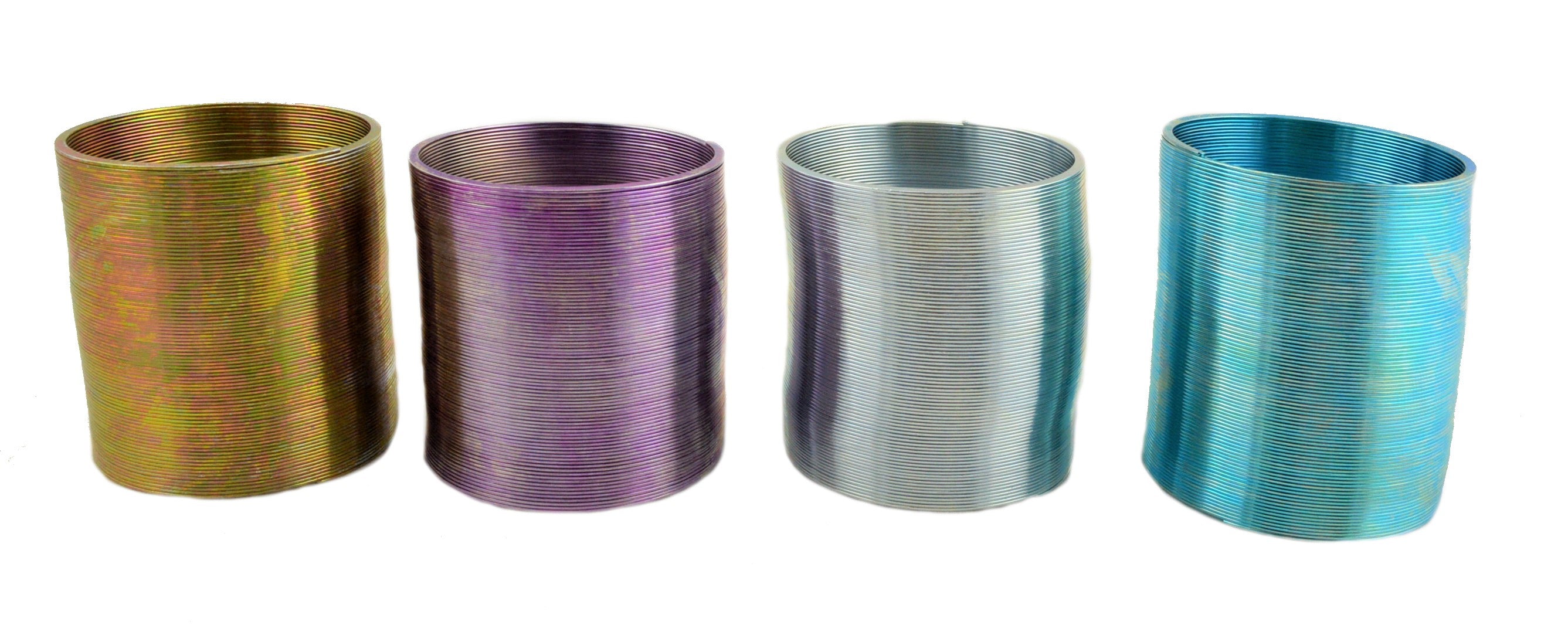 Slinky Metallic Assorted Colours 5cm – Plato's Wonder. Create. Discover