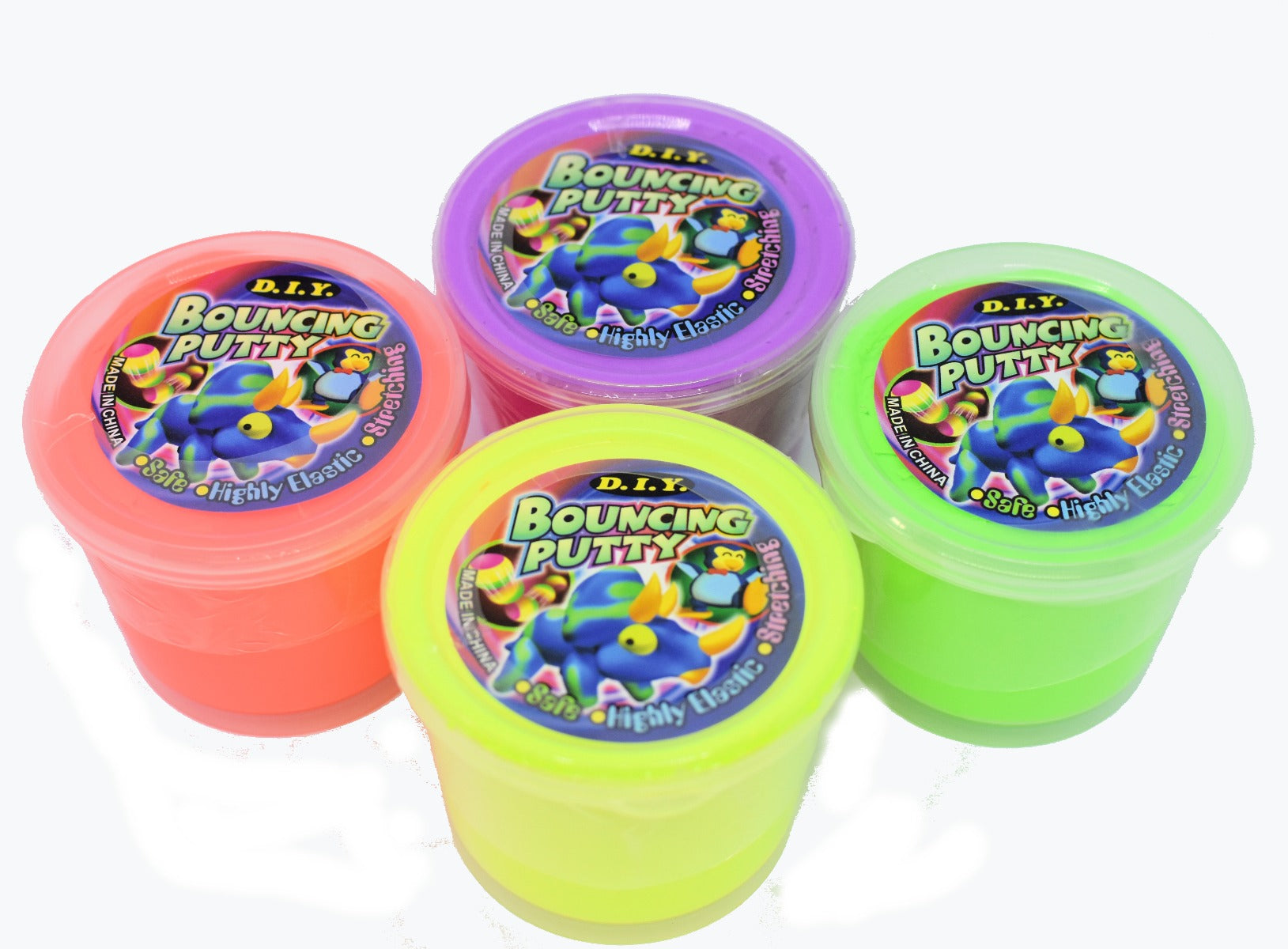 Putty Bouncing Assorted Colours 6cm Sensory Texture Toy – Plato's ...