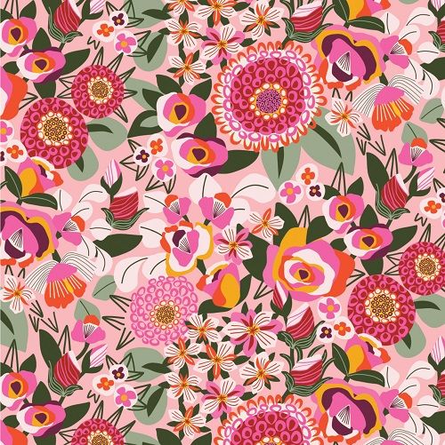 Kirsten Katz Greeting Card Lacey Blooms – Plato's Wonder. Create. Discover