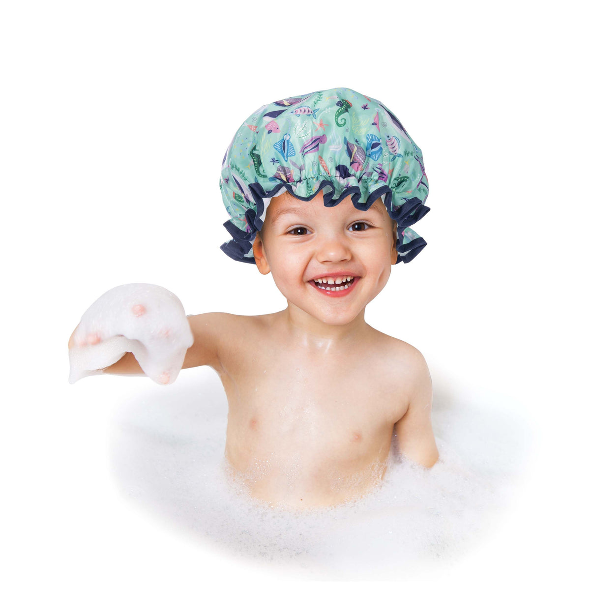 IS Gift Kids Animal Shower Cap - Unicorn, Sealife and Dinosaur – Plato ...