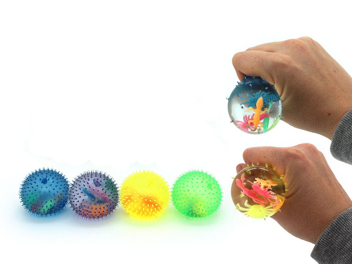 Squishy Water Ball Filled with Insects Sensory Toy – Plato's Wonder ...